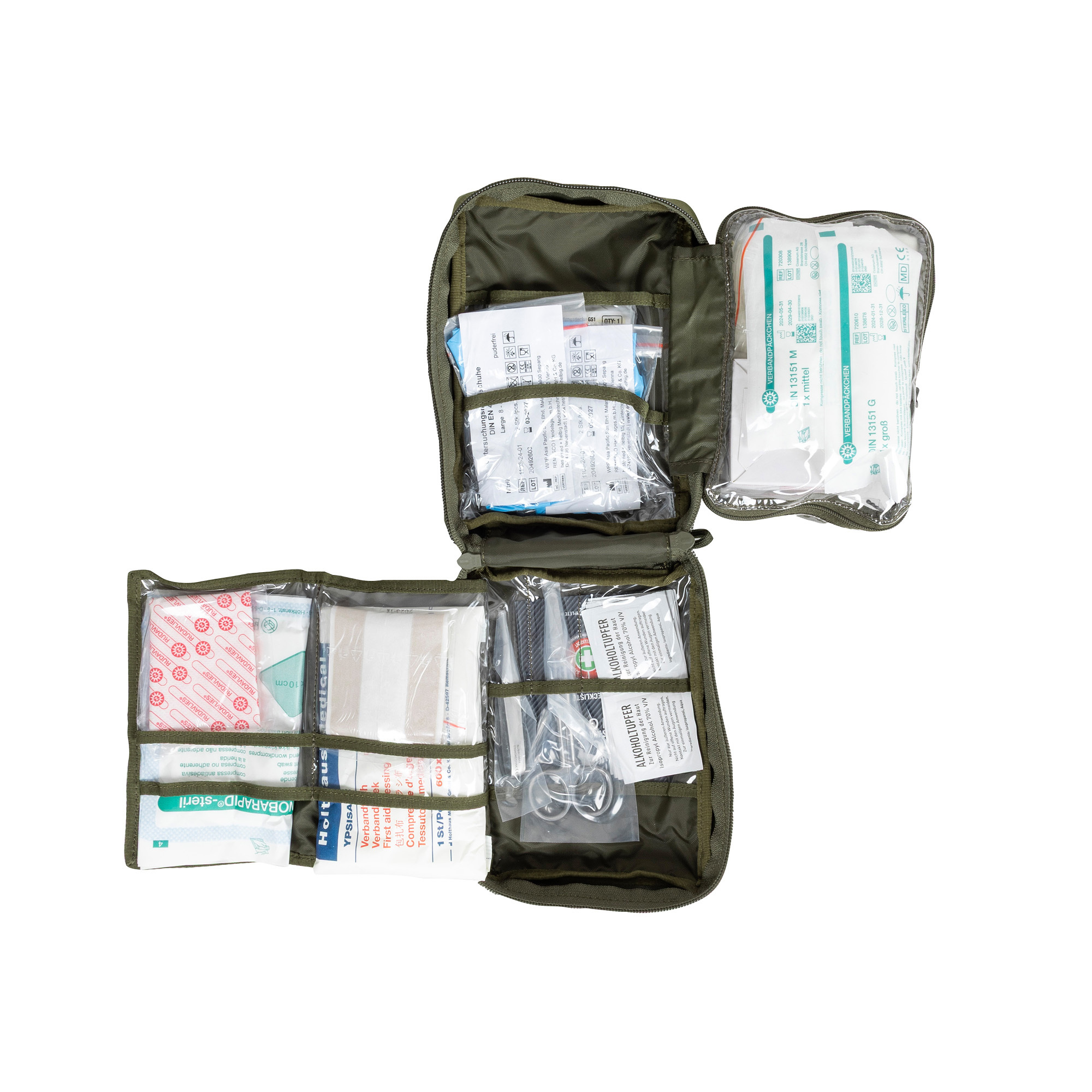 TT First Aid Complete Molle - Filled First Aid Kit